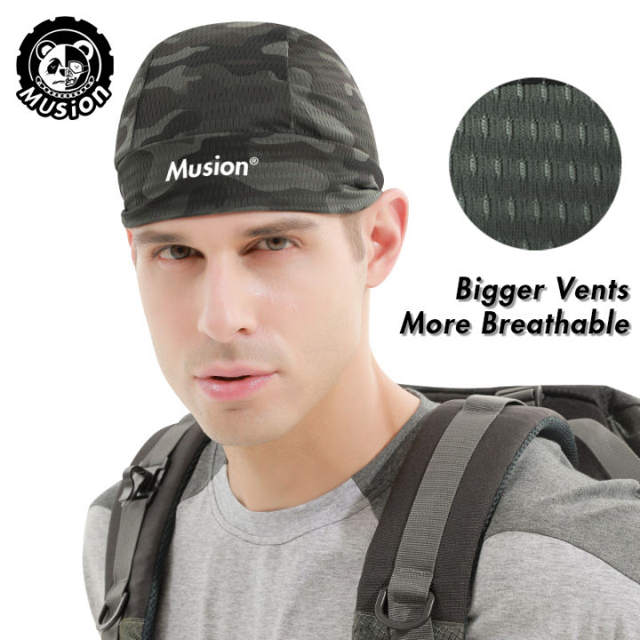 Musion Original Design หมวกกีฬากลางแจ้งหมวกกันน็อกหมวกกันน็อกดูดซับ ...