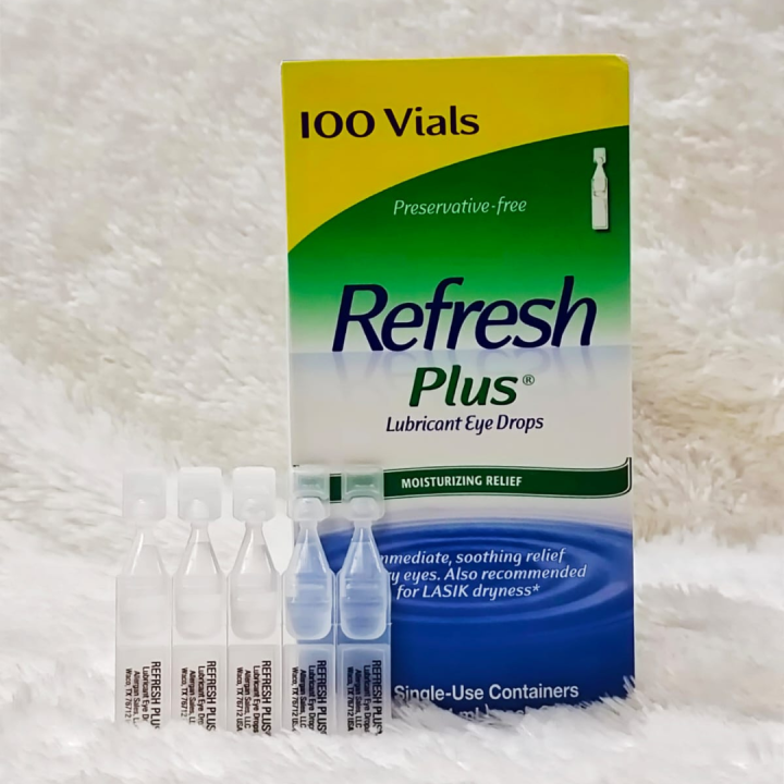 Refresh Plus Lubricant Eye Drops ISI 5 Vial - REPACK | Lazada Indonesia