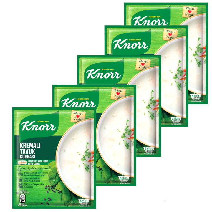 Buy 4 Get 1 FREE Knorr Cream of Chicken Soup Mix - Mediterranean Soup ...