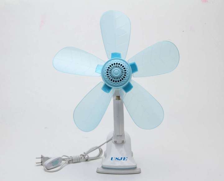 USJE F-680 Portable Clip Fan Mini Fan Clip Electric Fan Desk Fan 5 ...