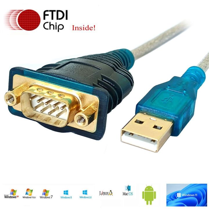 【New Arrivals】 Ftdi Ft232r Rs232 To Usb To Rs232c Usb-B To 9pin Male ...