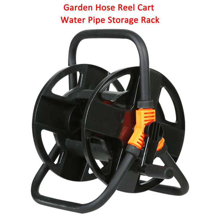 Garden Hose Reel Cart Water Pipe Storage Rack Hose Bracket Pipe ...