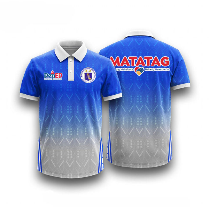 DEPED MATATAG POLO SHIRT UNIFORM FULL SUBLIMATION POLO-Shirt FOR WOMEN ...