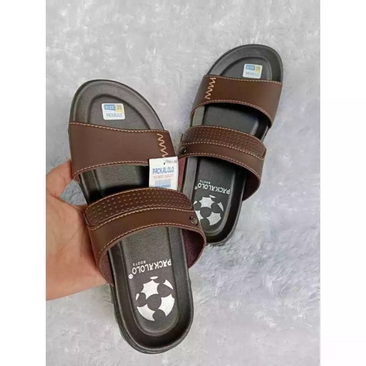 Sandal Pakalolo Sandal Kulit pria Sandal Pakalolo Asli 0riginal Sandal ...