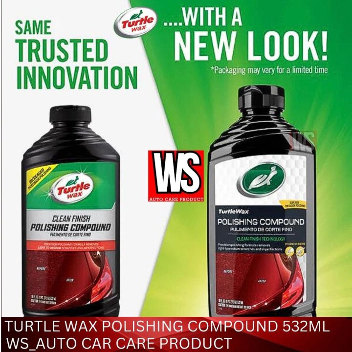 TURTLE WAX POLISHING COMPOUND 532ML | Lazada