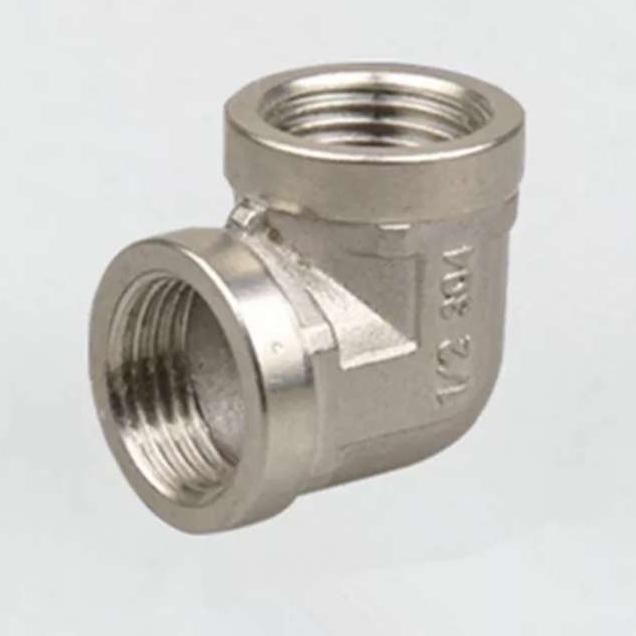 1/2" Female BSP x 1/2" Female BSP Elbow 90 Degree Stainless Steel SS ...