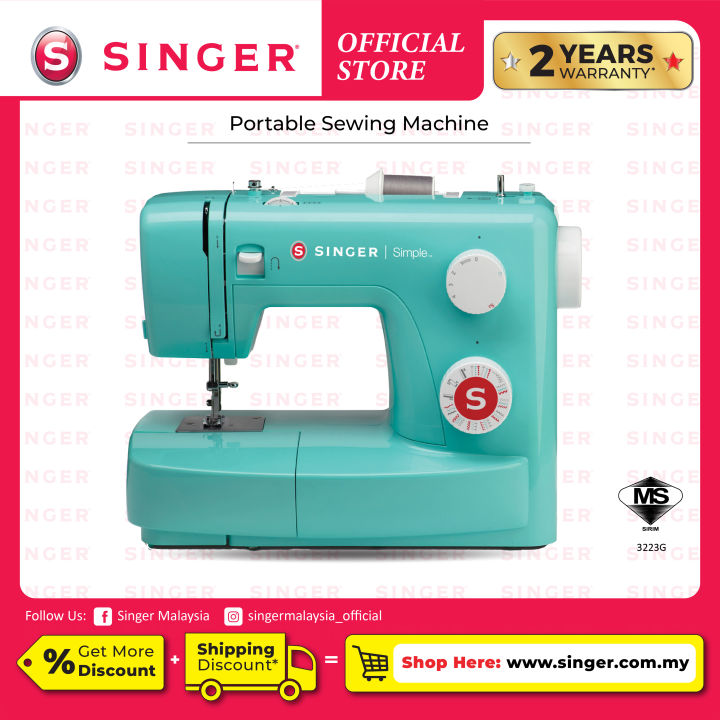 Singer 3223G / 3223R Sewing Machine "NO COD" | Lazada