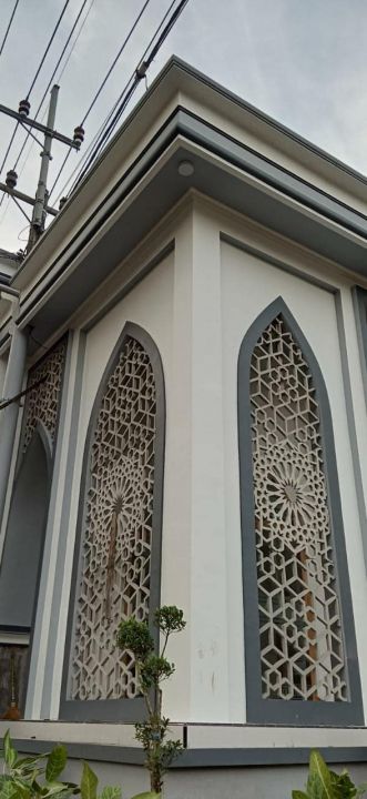 Krawangan GRC Masjid Ornamen Beton Masjid Krawangan Beton GRC Minimalis Ornamen GRC Masjid Beton ...