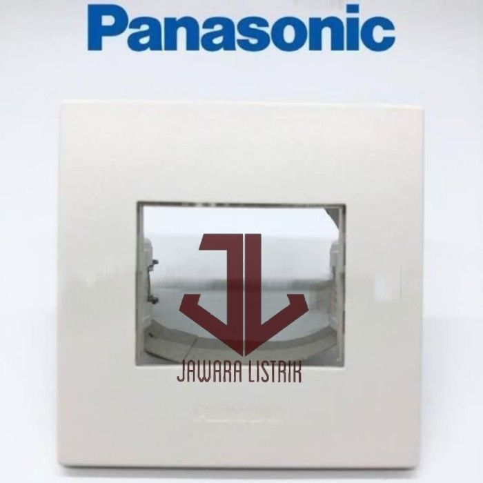 FRAME PANASONIC WHITE STYLE WESJ78029 HANYA FRAME TANPA MATA SAKLAR ...