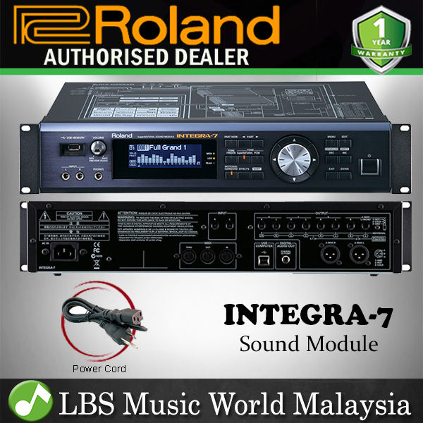 Roland Integra-7 Synthesizer Module with SuperNATURAL Engine (Integra7 ...