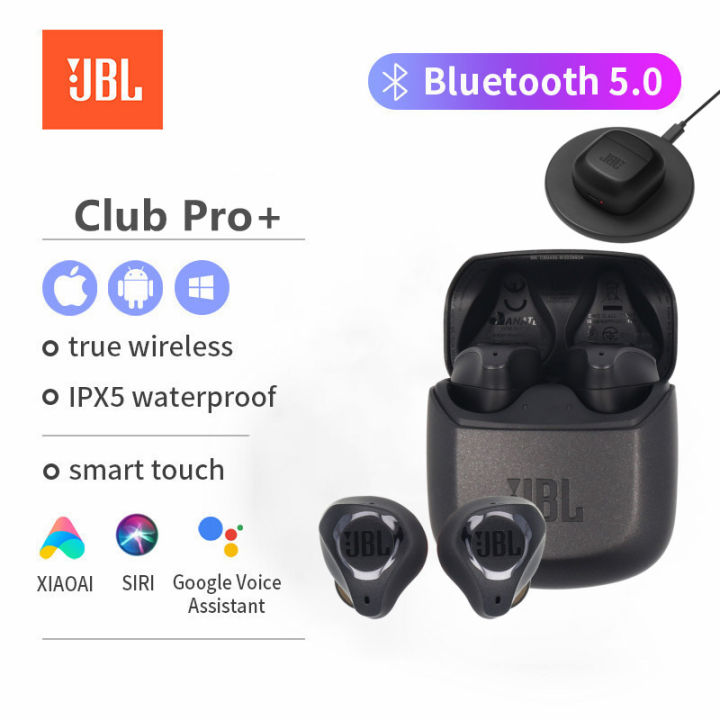 JBL CLUB PRO+ TWS True Wireless In-Ear NC Headphones Earbuds with Built ...