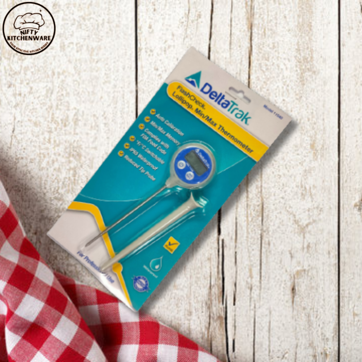 Deltatrak DT-11040 Waterproof Lollipop Min/Max Thermometer | Lazada PH