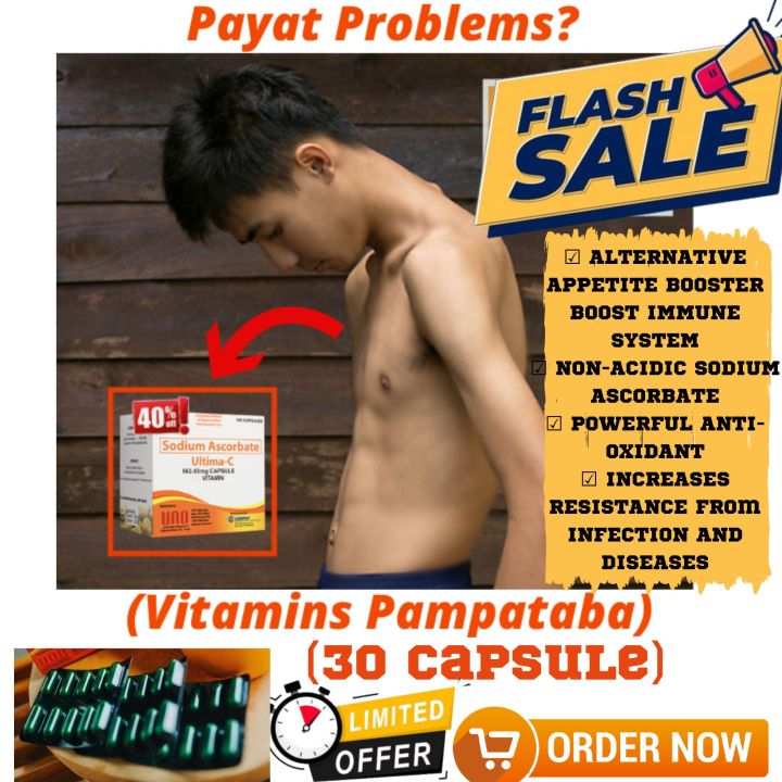 VITAMINS NA PAMPATABA 30 CAPSULE TESTER PACK 100% SAFE AND EFFECTIVE ...