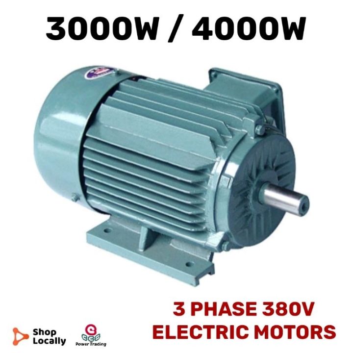 THREE-PHASE QUALITY ELECTRIC INDUCTION COPPER MOTOR Y2 SERIES 3kW 4kW ...