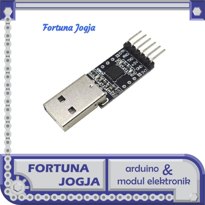 CP2102 USB to TTL UART 6Pin serial converter pengganti FTDI | Lazada Indonesia