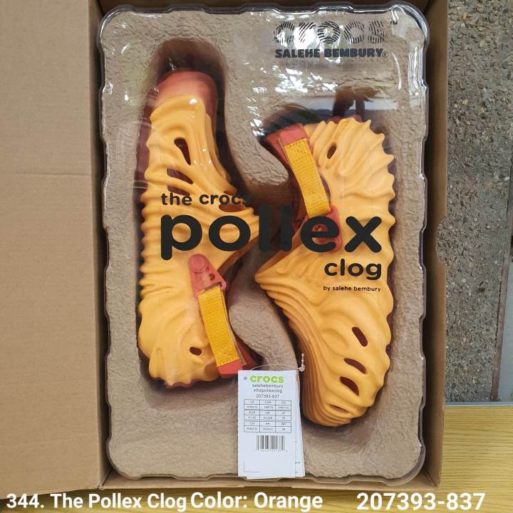 ONHAND 344. Salehe Bembury x The Pollex Clog Color Orange 207393-837 ...