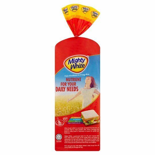 Mighty White Natural White Long Sandwich Bread (550g) | Lazada