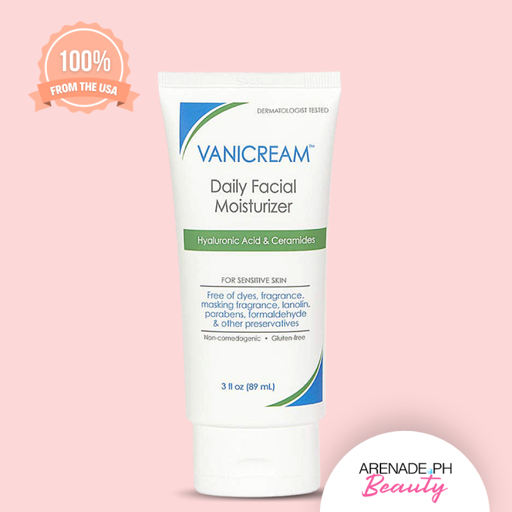 Vanicream Daily Facial Moisturizer With Hyaluronic Acid & Ceramides For ...