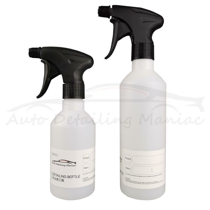 Auto Detailing Spray Bottle with Dilution Label (300ml, 500ml) | Lazada