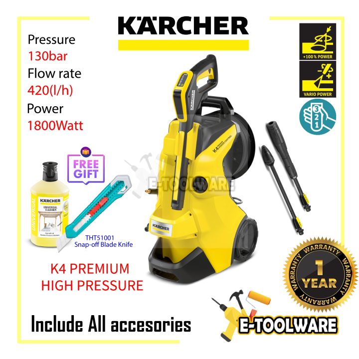 Karcher K4 Premium Power Control High Pressure Cleaner | Lazada