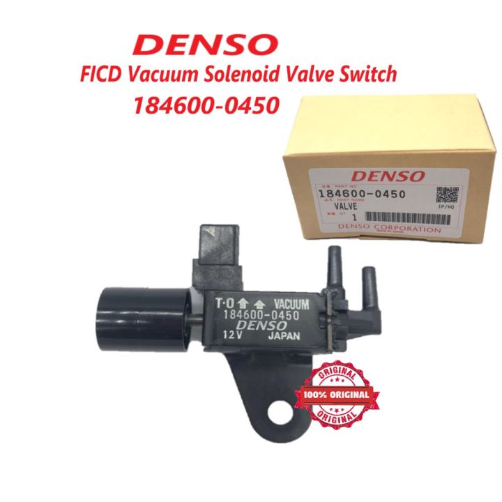 Denso FICD Vacuum Solenoid Valve Switch 184600-0450 | Lazada