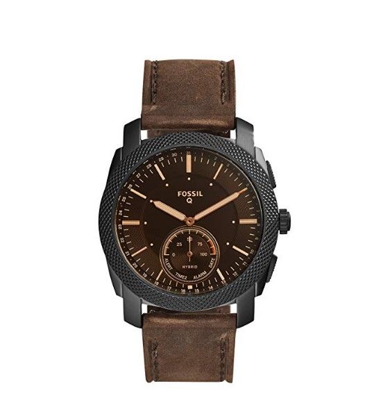 Fossil fossil men's machine stainless steel hybrid smart watch ...