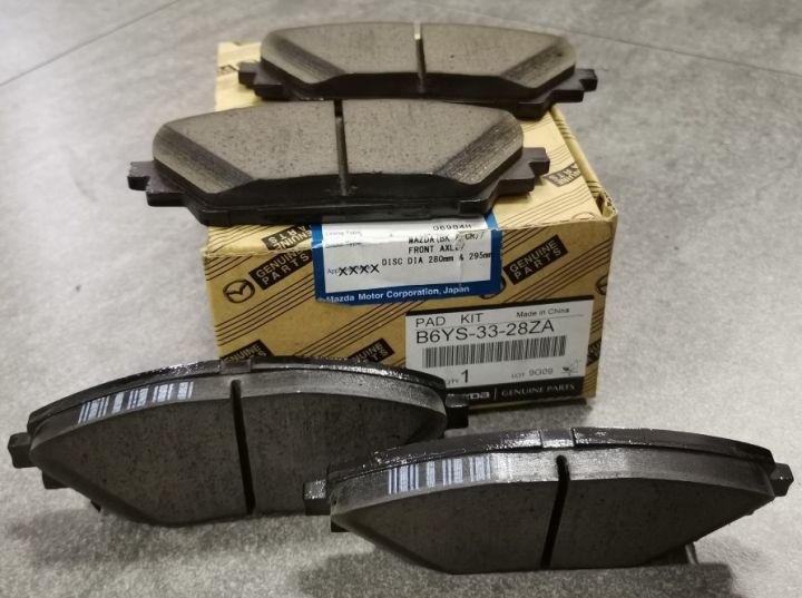 Mazda Front Brake Pads for Mazda 3 SKYACTIV 2015-2018 PN# B6YS3328ZA ...