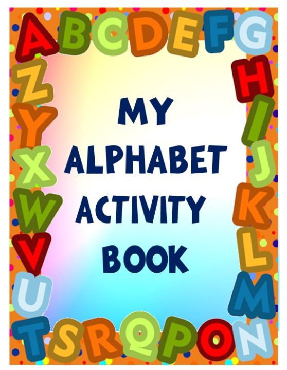 Alphabet (A-Z) Activity Book (104) Ring Binded, 4 activity sheets per ...