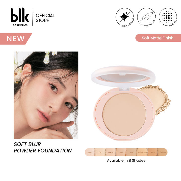 blk cosmetics daydream soft blur powder foundation | Lazada PH