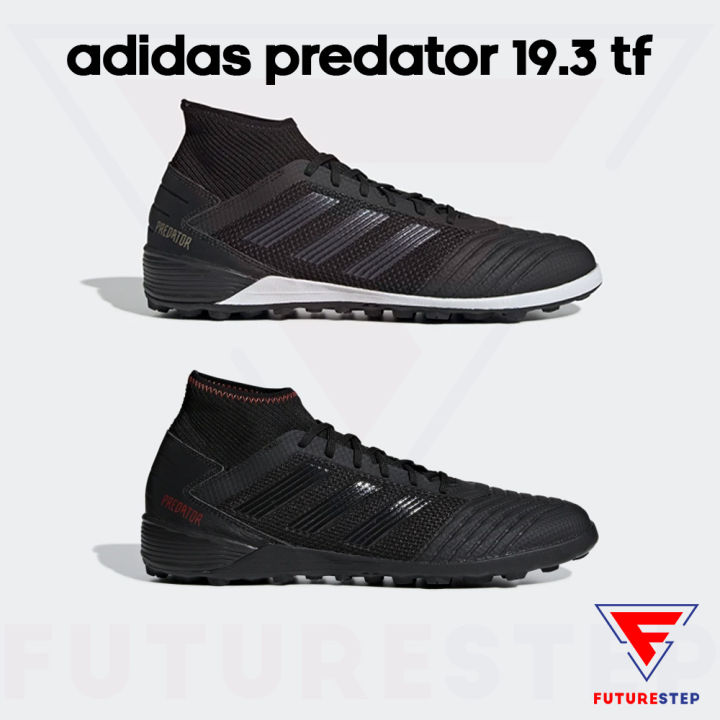 รองเท้าฟุตบอลร้อยปุ่ม adidas Predator 19.3 TF สำหรับหญ้าเทียม | Lazada.co.th