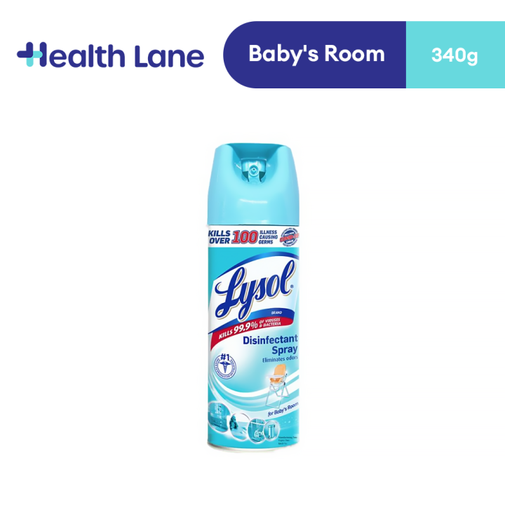 Lysol Disinfectant Spray Baby's Room 340g | Lazada PH