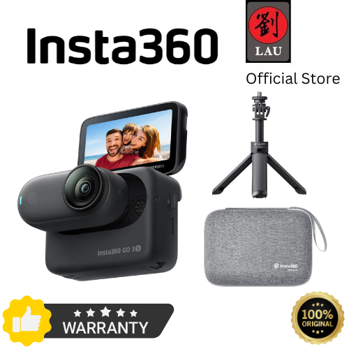 Insta360 GO 3S Travel Kit 4K Tiny 39 Grams Action Camera Waterproof ...