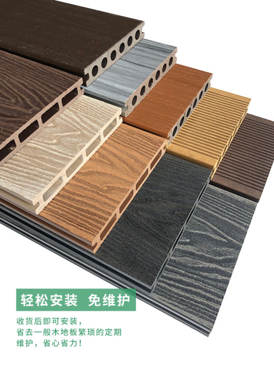 Plastic Wood Flooring Outdoor Co-extrusion Wood Plastic Plate Outdoor ...