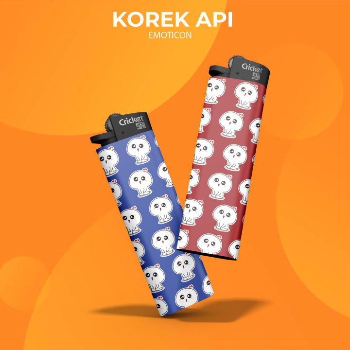 [BM Lighter] Emoticon || Korek Api Aesthetic / Korek Api Cricket - FACE ...