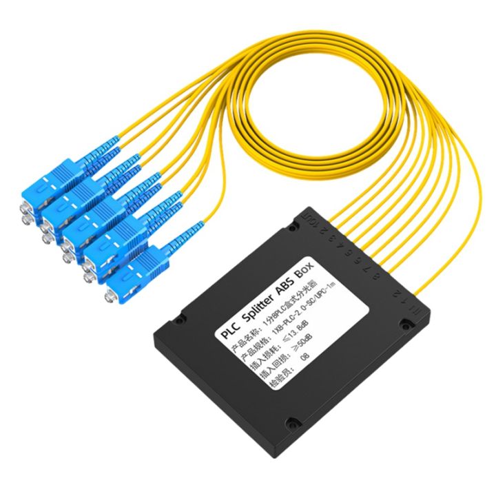 [PIA Store] SelectedSC/UPC Fiber Optic Splitter Box PLC Splitter ABS ...