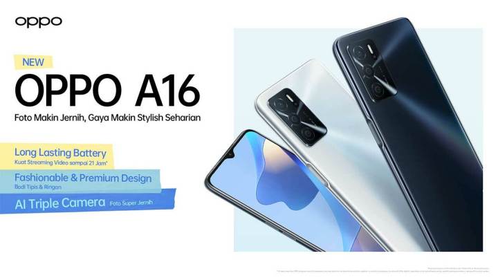 OPPO A16 Smartphone | 4GB RAM + 64GB ROM | Expandable Memory l AI ...