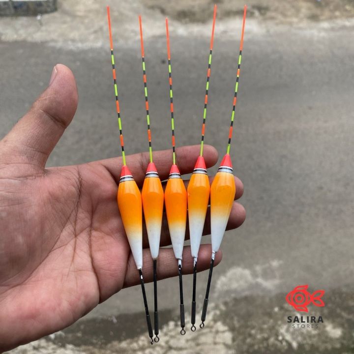 Pelampung Pancing Anti Badai Fiber Tipe S - Orange 20cm / Harga per 1 ...