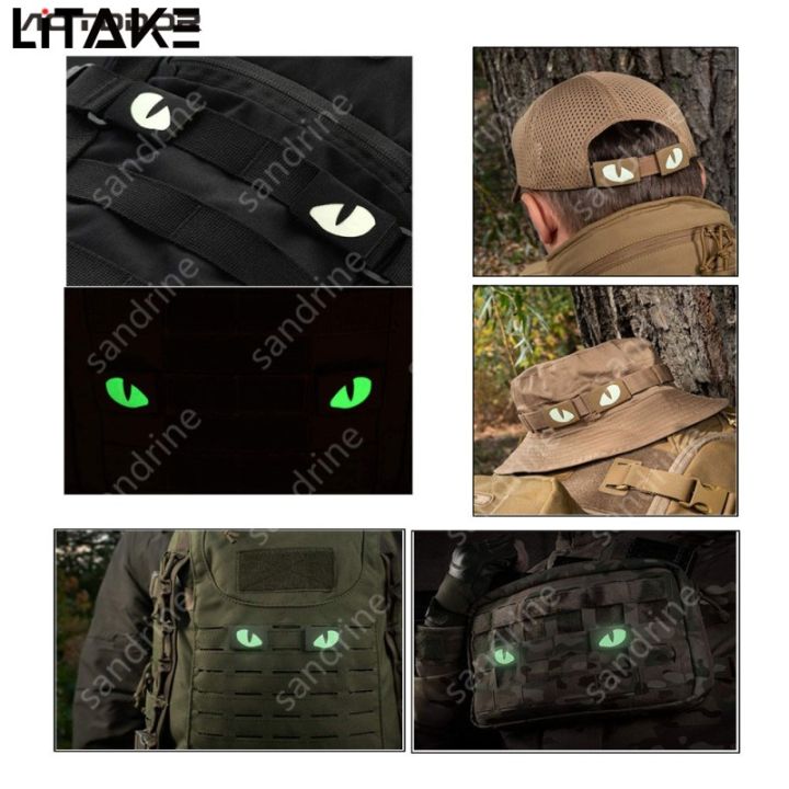 Local delivery Demon Eye Cat Eye IR Reflective Tactical Military Morale ...