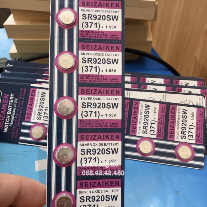 Pin đồng hồ Seizaiken SR920SW 920 371 chính hãng Seiko Japan | Lazada.vn