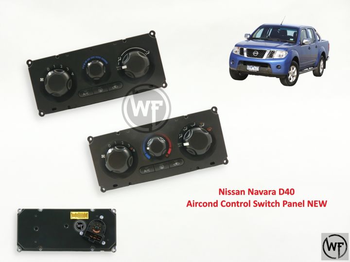 Genuine Nissan Navara D40 Aircond Control Switch Panel New Lazada