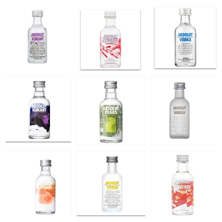 mini Absolut Vodka glass btl 50ml + liquor | Lazada PH