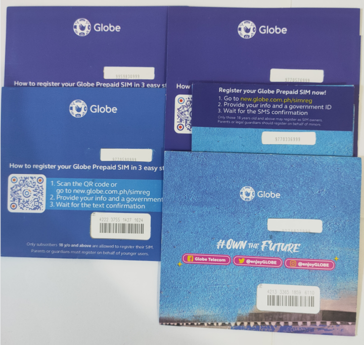 Globe 5G LTE Special Number Vanity Tricut SIM Card Unique Eternity Luck ...