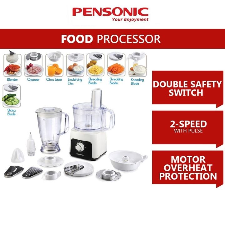 Pensonic 6 in 1 Food Processor PB-5001 | Lazada