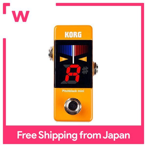 KORG Pedal Tuner for Guitar/Bass Pitchblack mini OR Orange PB-MINI OR ...