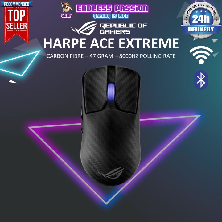 ASUS ROG Harpe Ace Extreme Wireless Gaming Mouse | Lazada Singapore