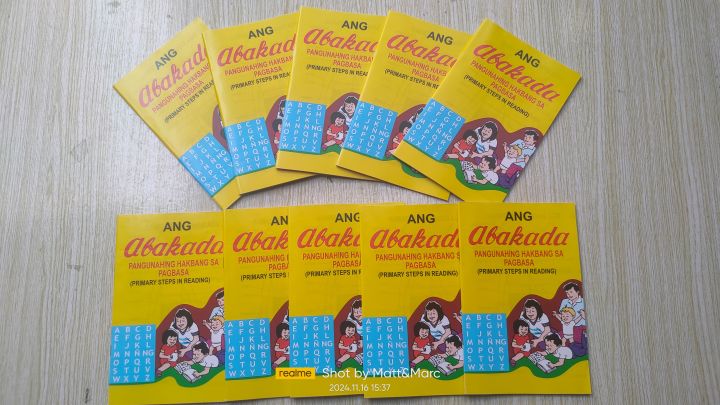 [Bundle of 10 pcs] Ang ABAKADA Book Pangunahing Hakbang ng Pagbasa ...
