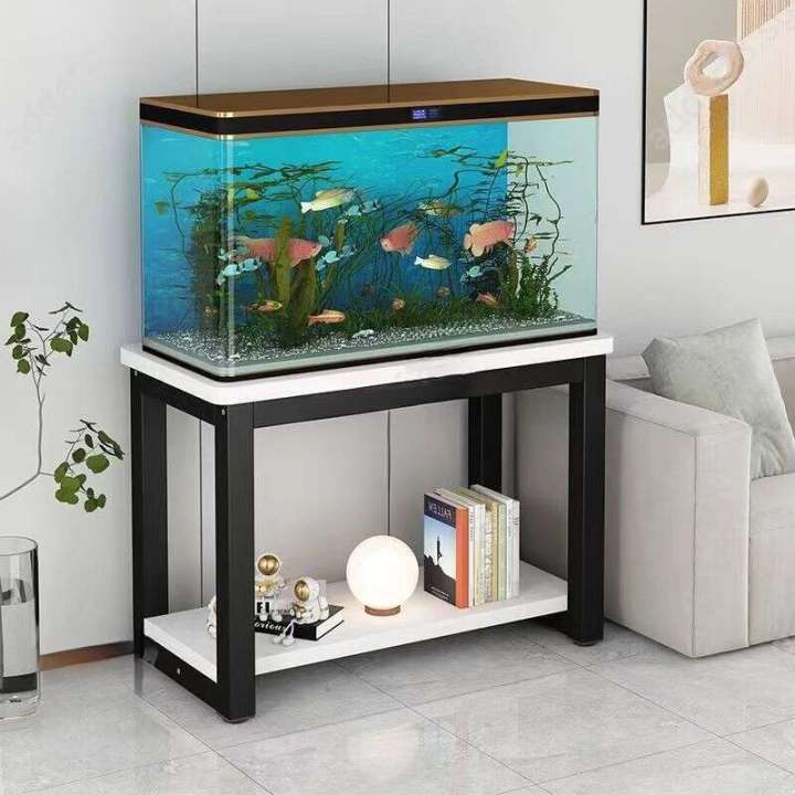Simple Multi-Layer Movable Fish Tank Rack Load Bearing Fish Tank Rack ...