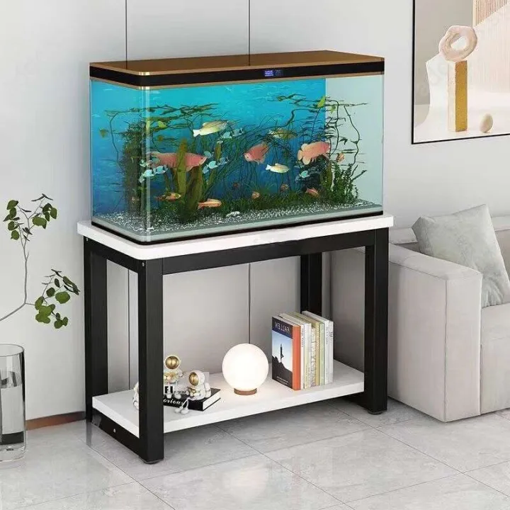 Simple Multi-Layer Movable Fish Tank Rack Load Bearing Fish Tank Rack ...