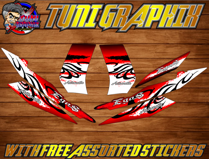 Mio Soul / Mio 4 EGO SOLARIS STOCK DECALS | Lazada PH