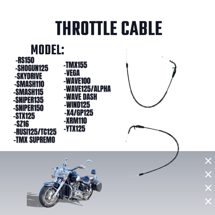 THROTTLE CABLE HIGHT QUALITY OTAKA | Lazada PH